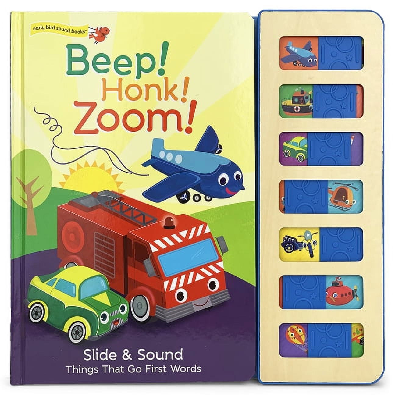 Slide & Sound: Beep! Honk! Zoom! (Board book) - Walmart.com