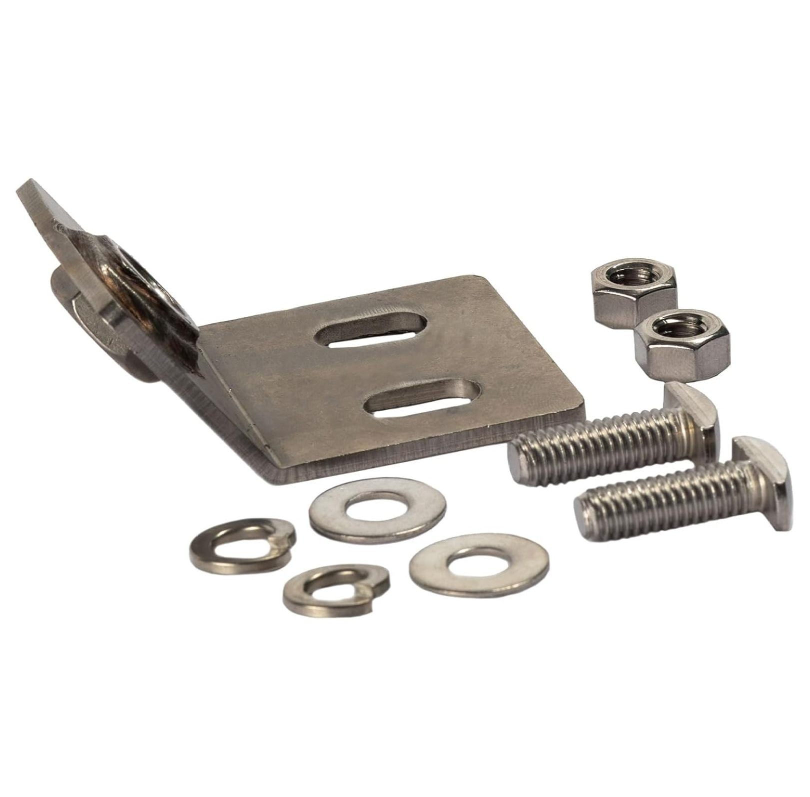 Slide Track 45 Base - Stainless Steel Rod Holder Mount for 45° Rail, 1/ ...
