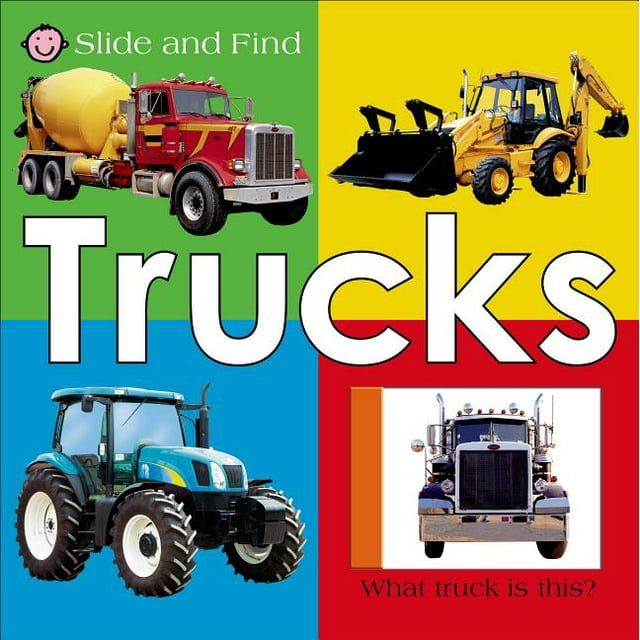 Slide and Find Trucks, (Board Book) - Walmart.com
