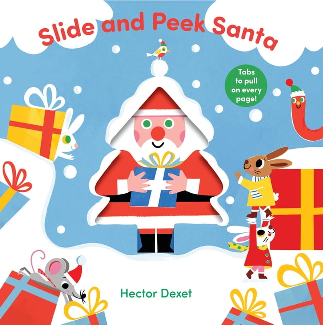 Slide and Peek Santa, (Board Book) - Walmart.com