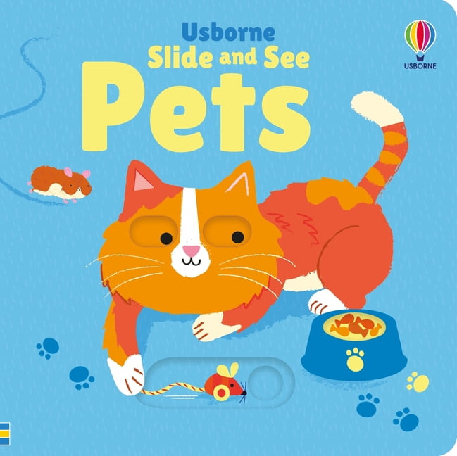 Slide and See Books Slide and See Pets, (Board Book) - Walmart.com