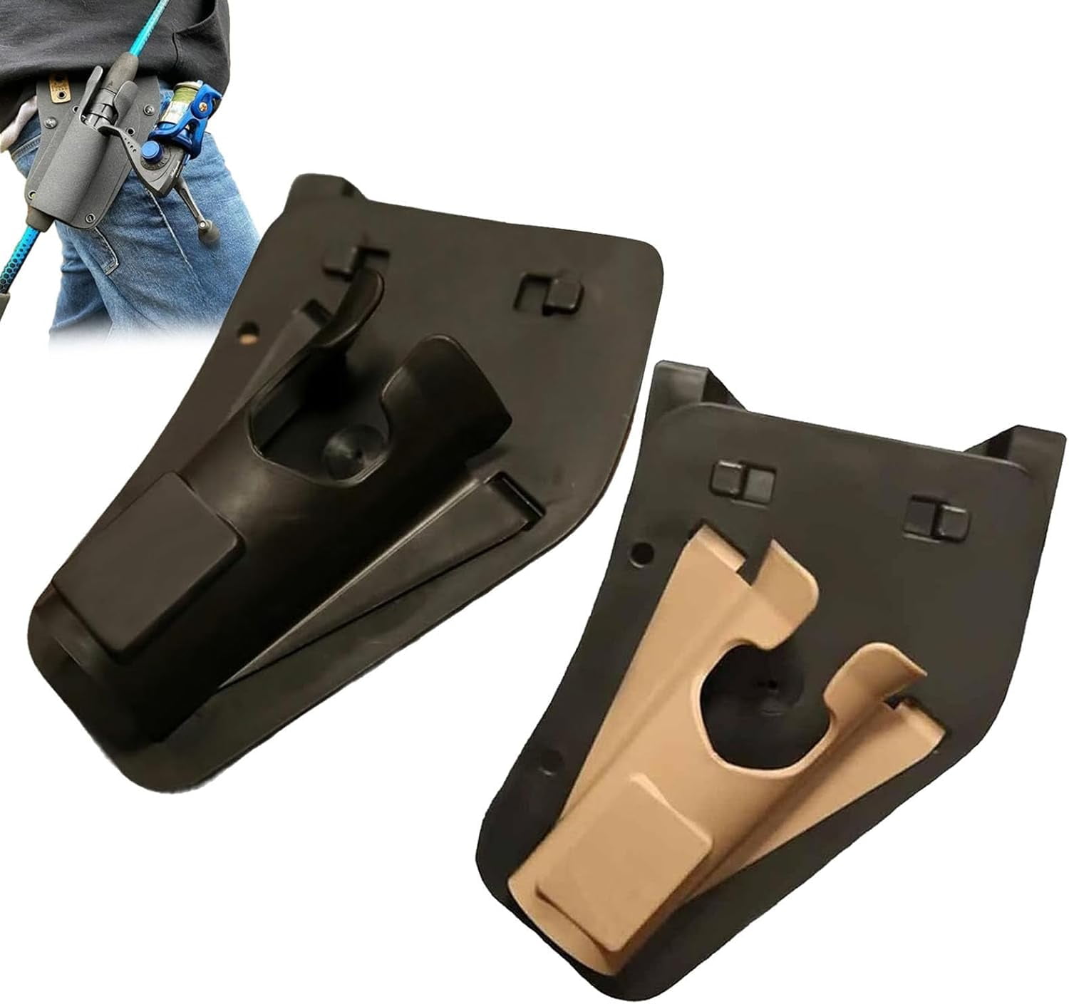 Slide-in Fishing Rod Hip Holster, Fishing Rod Holster for Belt, Rod ...