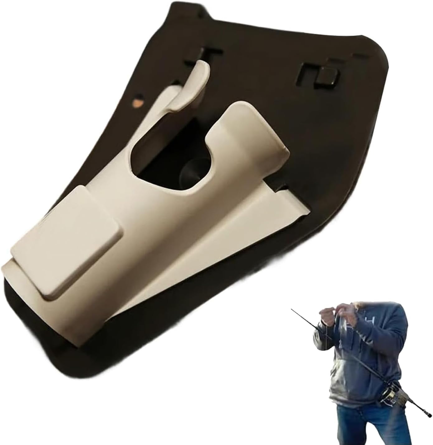 Slide-in Fishing Rod Hip Holster, Fishing Rod Holster, Quick Draw Waist ...