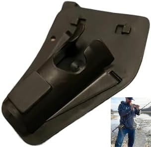 Slide-in Fishing Rod Hip Holster – Hands-Free Rod Holder for Wading ...