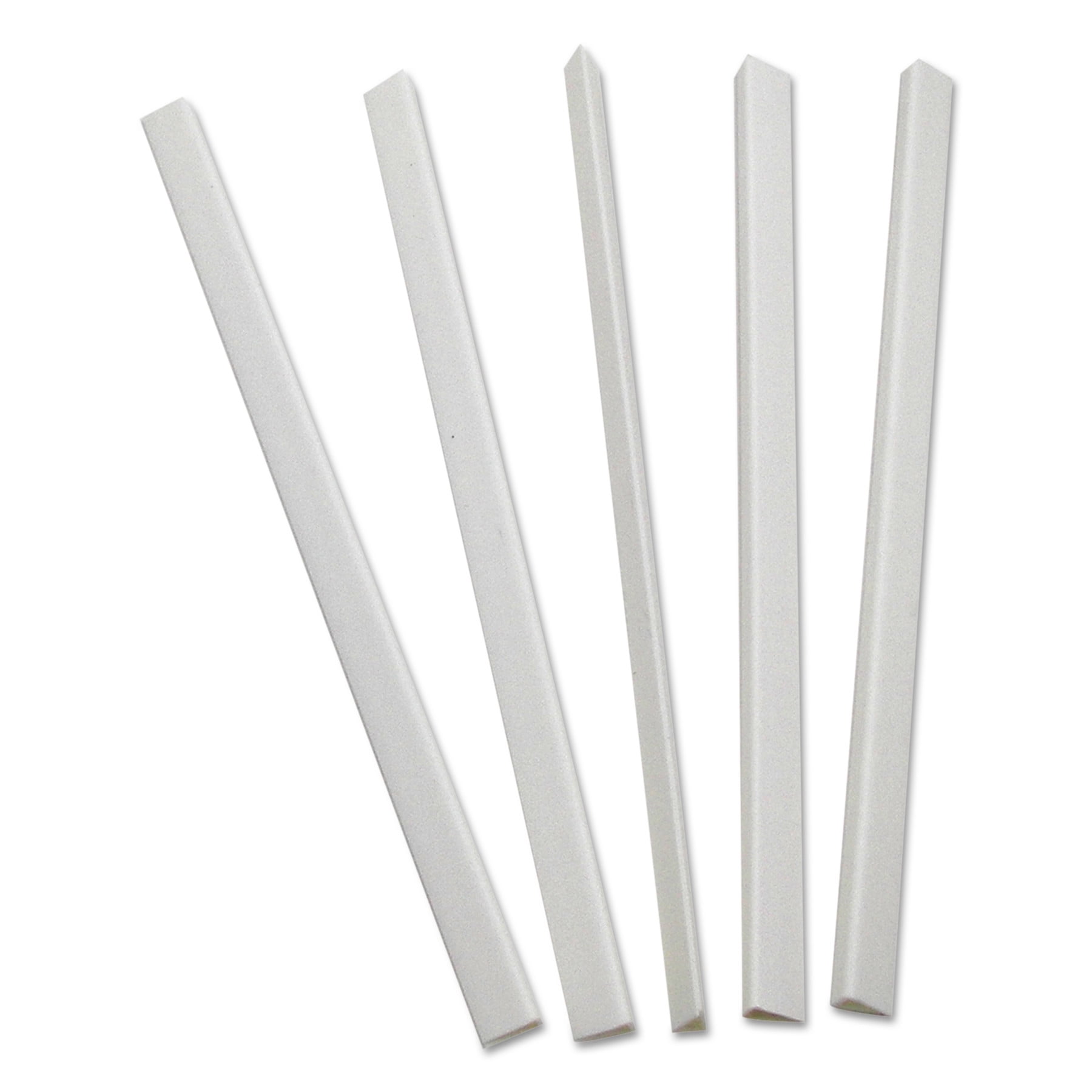 Slide 'n Grip Binding Bars, White, 11 X 1/4, 100/box | Bundle of 5 ...