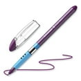 Slider Ballpoint Pen, Stick, Extra-Bold 1.4 Mm, Purple Ink, Purple ...