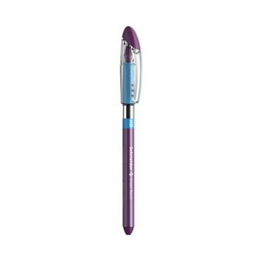 Slider Memo Xb Ballpoint Pen, Stick, Extra-Bold 1.4 mm, Black Ink, Blue ...