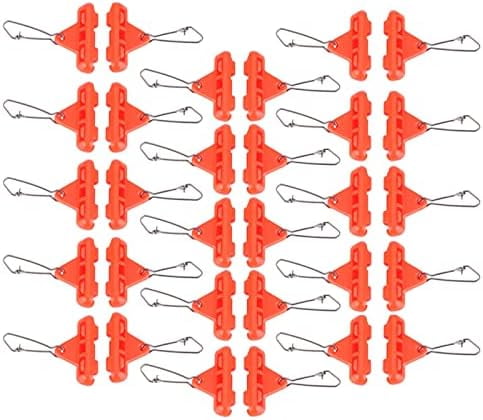 Slider Boom, Pack of 30 Professional Fishing Braid Line Sinker Weight ...