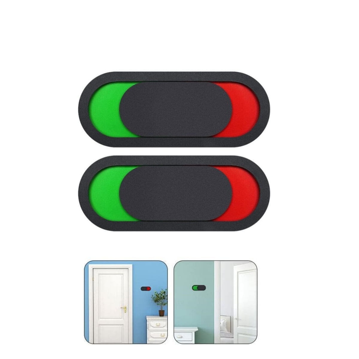 Slider Door Indicator Sign,QZS Portable Open Closed Sign for Bathroom ...