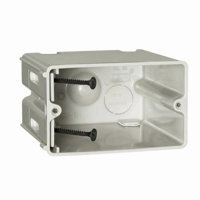 Sliderbox SB-1H Square 1 Gang Horizontal Outlet Box - Walmart Business ...
