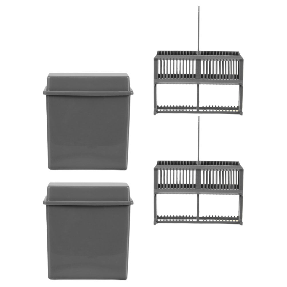 Slides Staining Rack and Jar Kit Microscope Storage Racks 2 Sets Dyeing ...