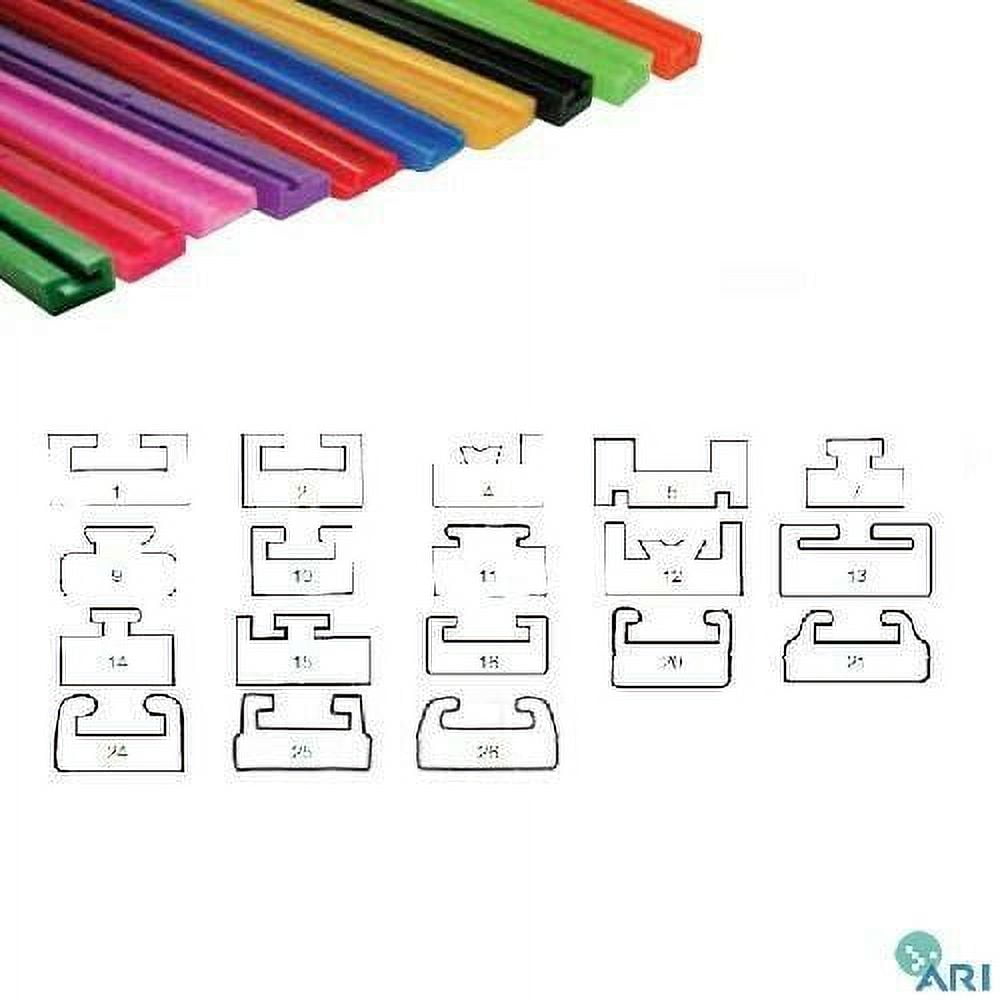 Slides - UHMW - Red - 24-64in. - Walmart.com