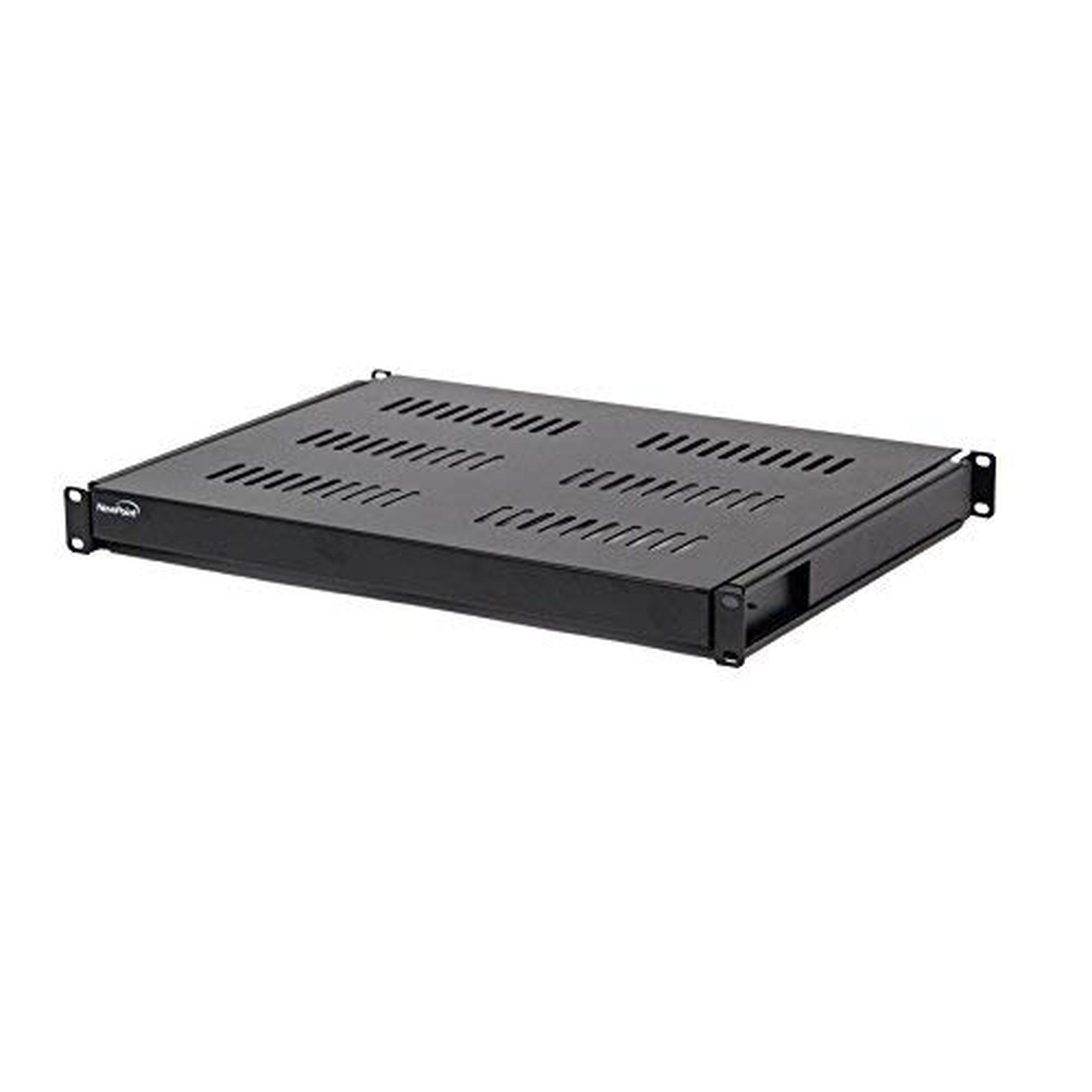 Sliding 1U 19-Inch IT Network Cabinet Shelf with 20.25-Inch Depth ...