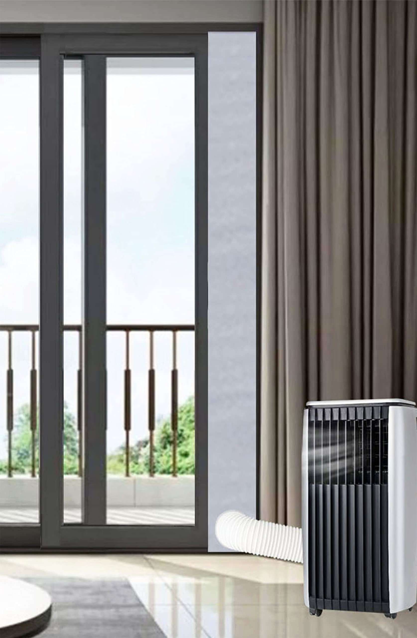 Sliding Air Conditioner Vent Kit,Universal Balcony Sliding Seal for ...