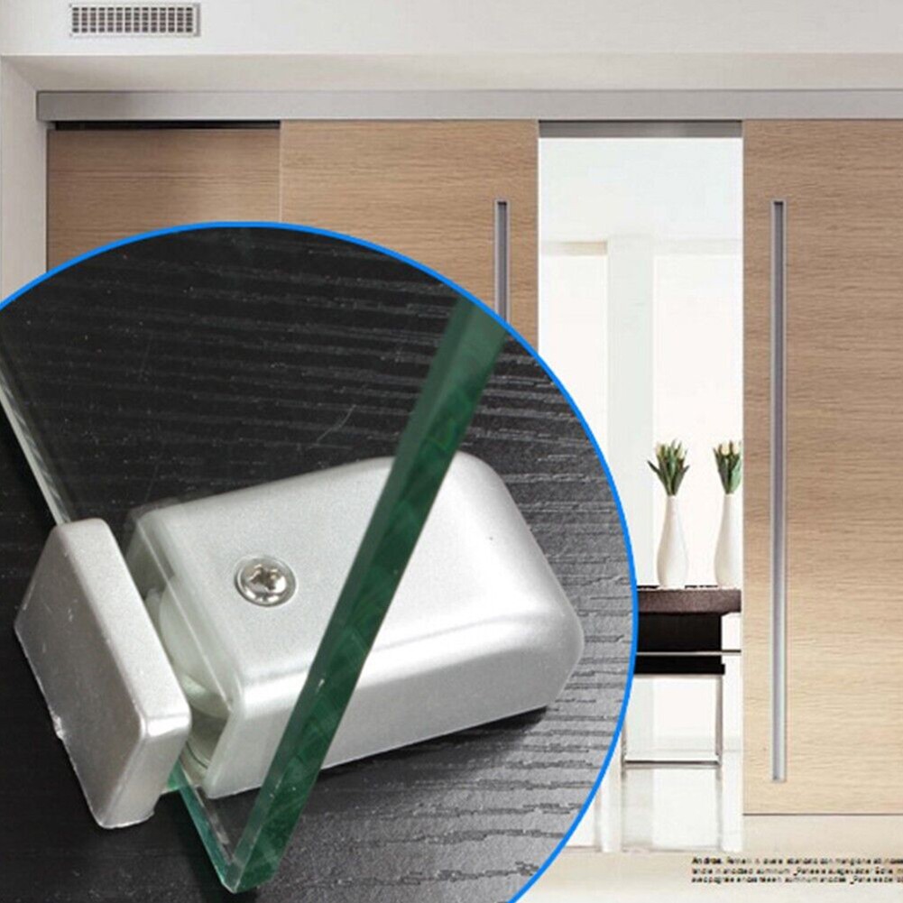 Sliding Barn Door Bottom Floor Guide Clips Adjustable Sliding Door ...