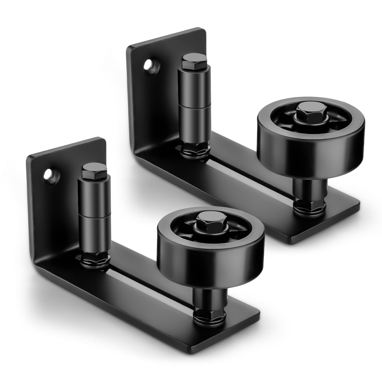 Sliding Barn Door Floor Guide for Bottom Adjustable Roller - 8 Assemble ...