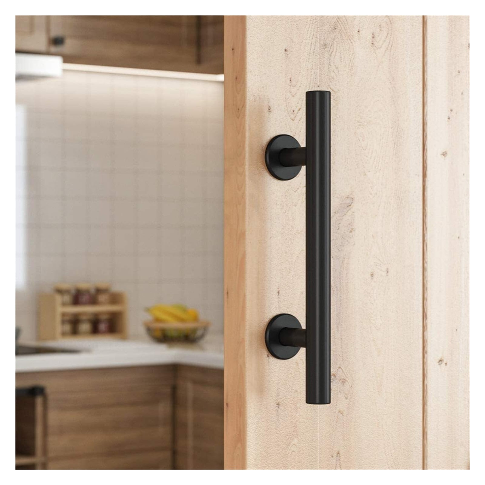 Sliding Barn Door Handle Pull Flush Recessed Wood Door Handle Furniture ...
