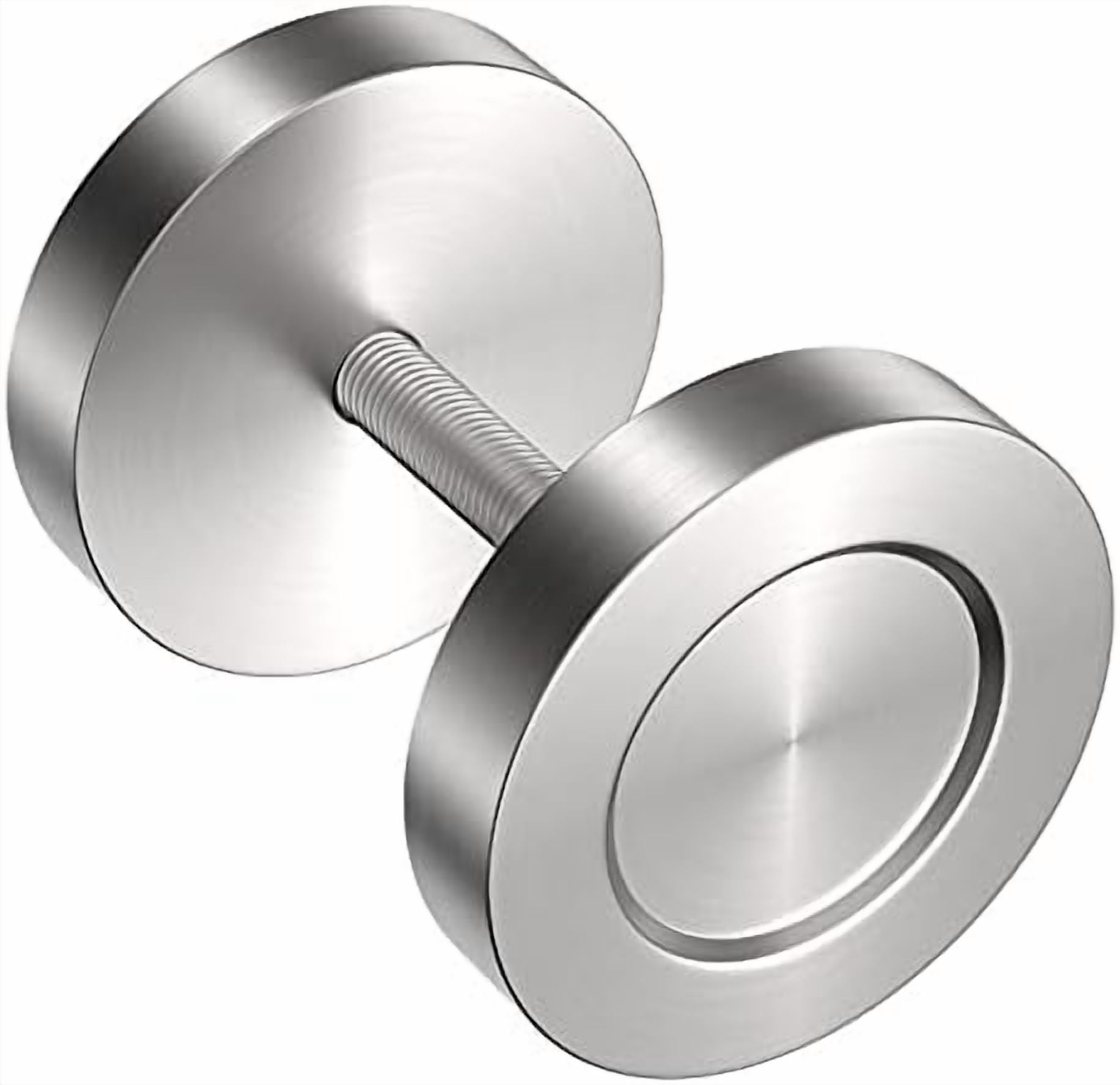 Sliding Barn Door Handles Stainless Steel Round Recessed Knob Flush ...