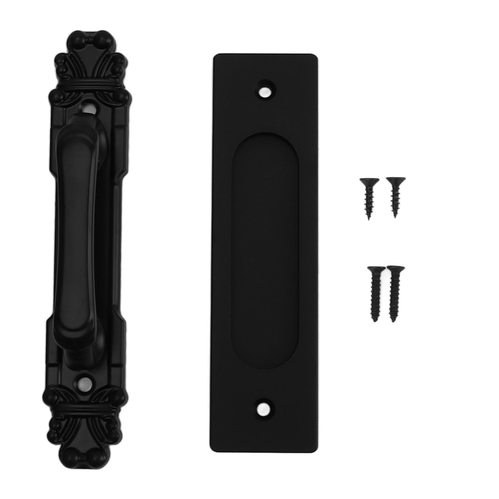 Sliding Barn Door Handles and Pulls Double Sided Hardware Set Easy To ...