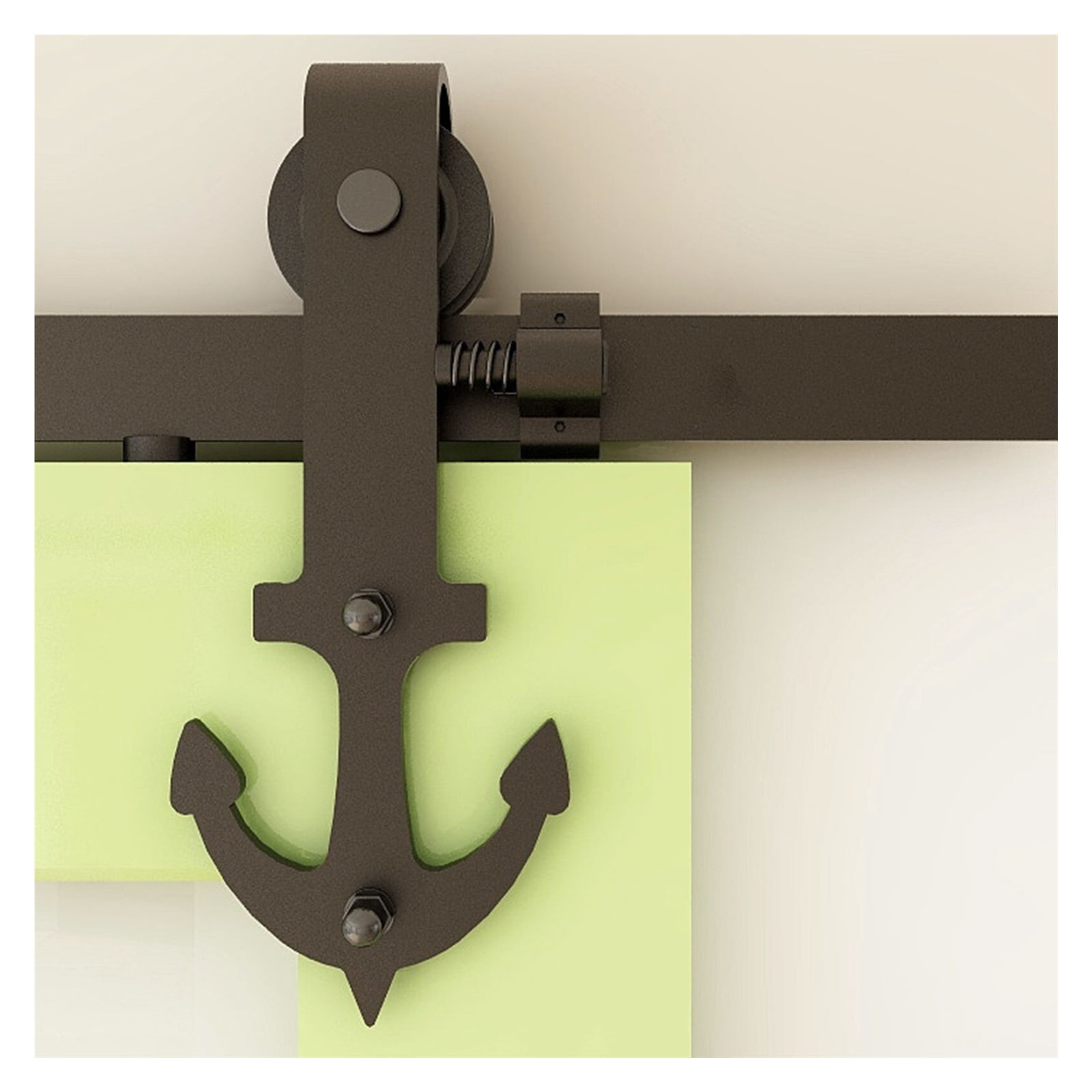 Sliding Barn Door Hardware Kit, Heavy Duty Smoothly And Quietly Easy To ...