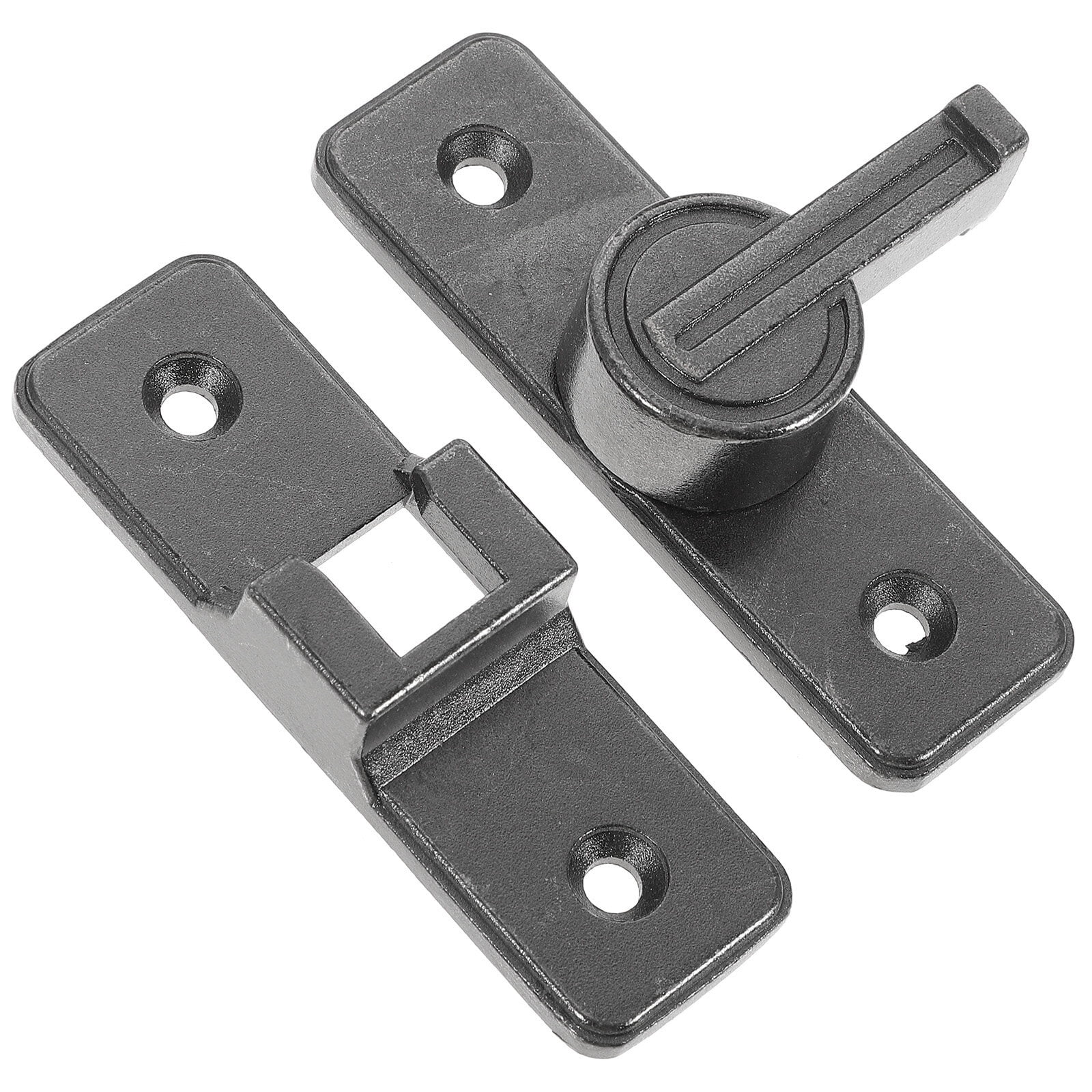 Sliding Barn Door Lock 90 Degree Bathroom Corner Gate Buckle Indoor ...