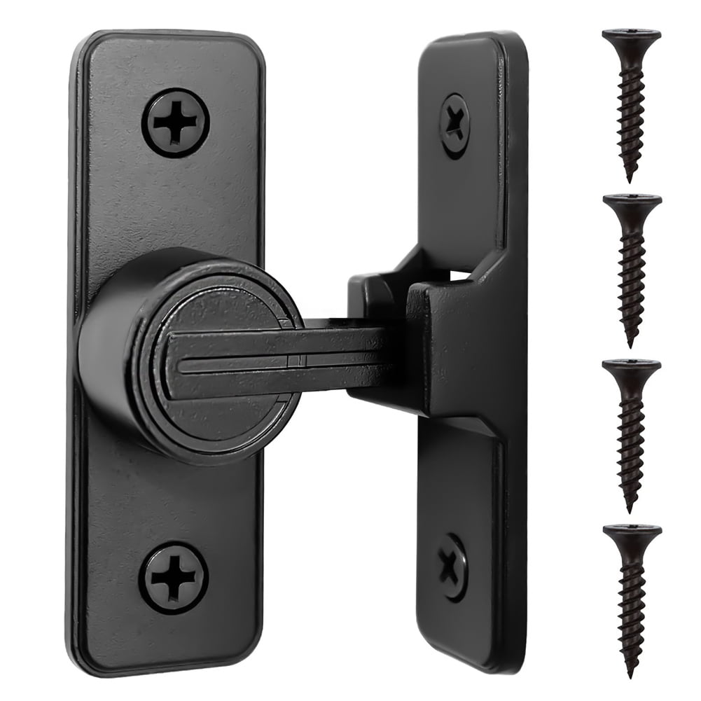Sliding Barn Door Lock W/ Screws Heavy Duty Door Latch Lock 90 Degree ...