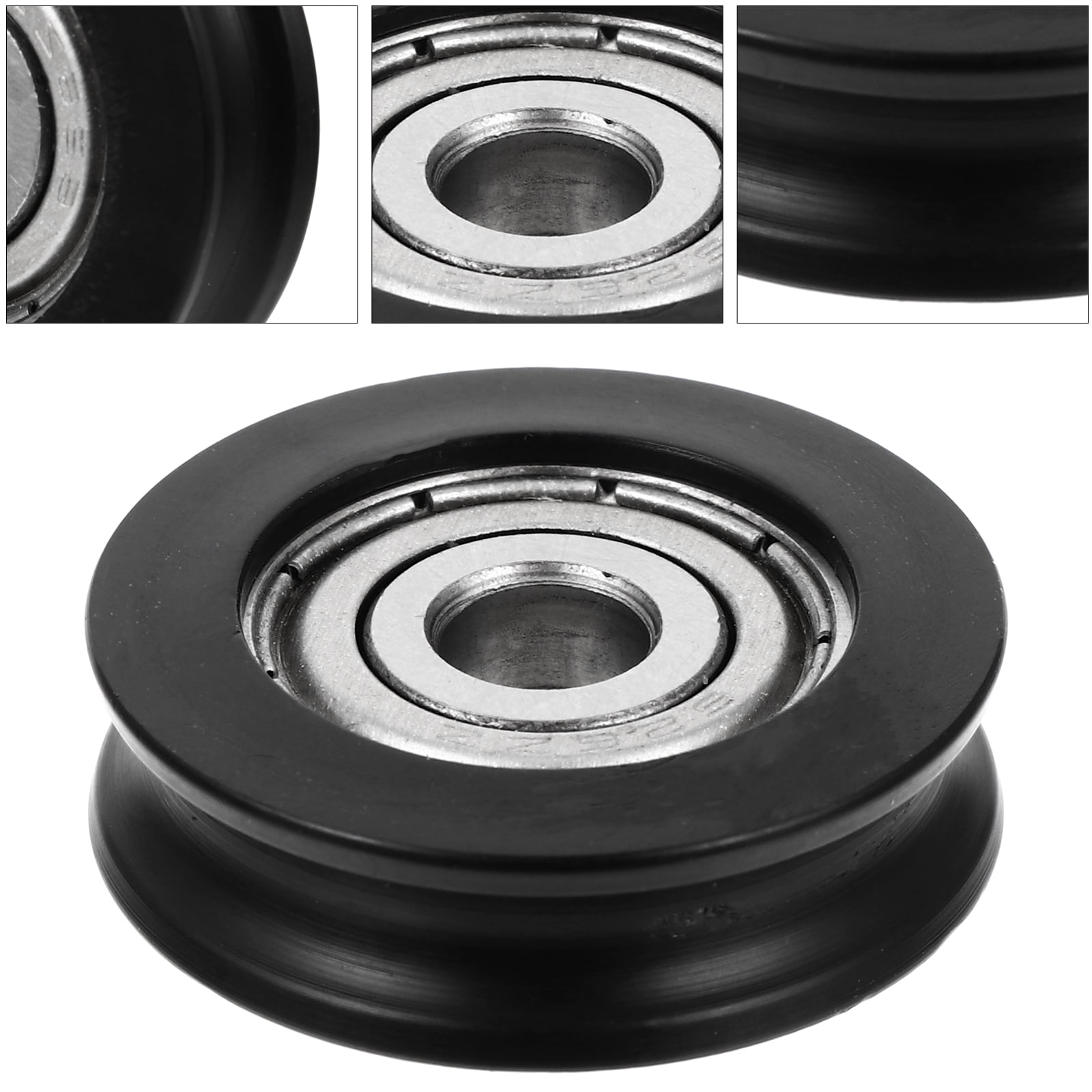 Sliding Barn Door Wheel U- Groove Pulley Wheel Roller Guide Wheel for ...