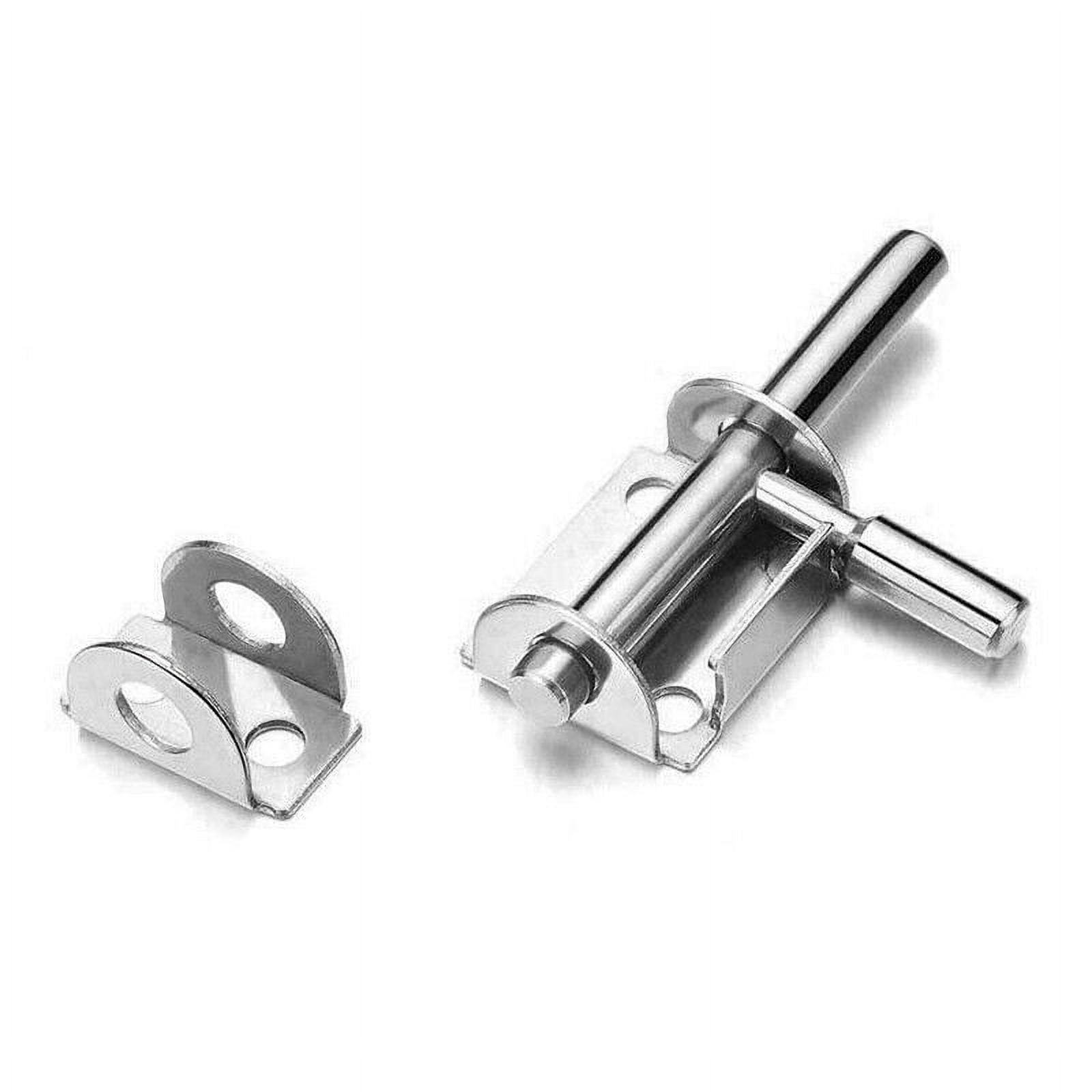 Wooden Door Latch 304 Stainless-Steel Lock-Hasp Sliding Bolt Safety ...