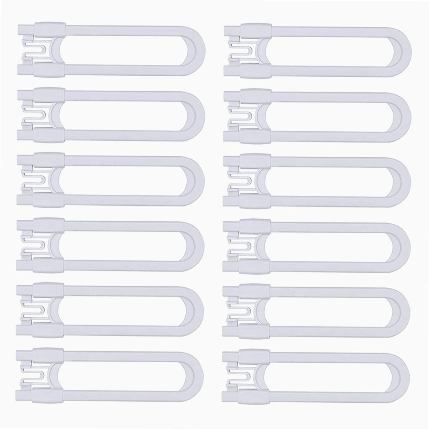 Sliding Cabinet Child Safety Locks- U Slide Door Locking for Childproof ...