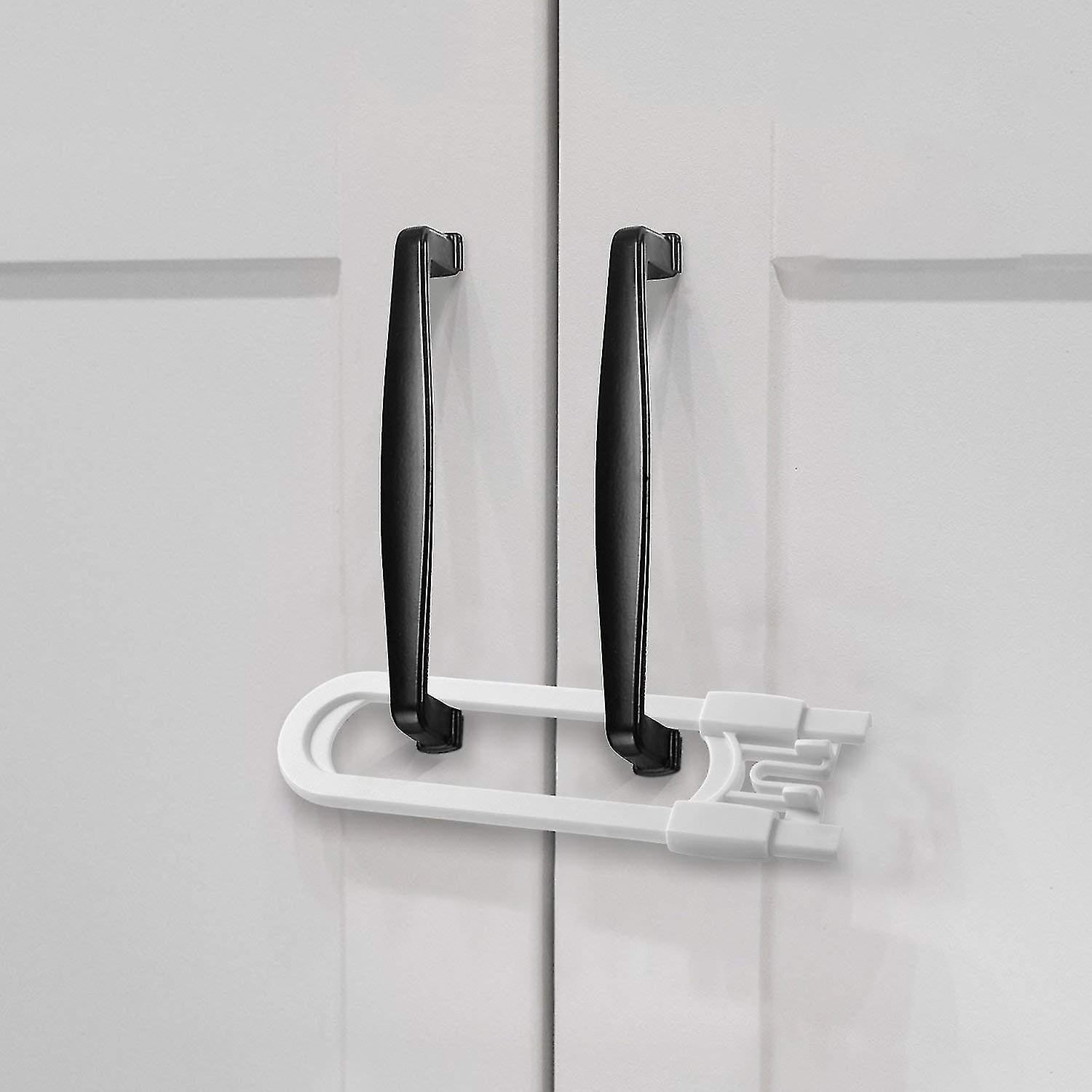 Sliding Cabinet Locks(2 pcs, white) - Walmart.com