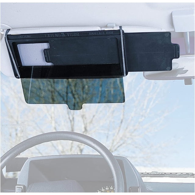 Extend-A-Visor Auto Sun Extension, Front Side Anti-Glare Shield, Driver ...