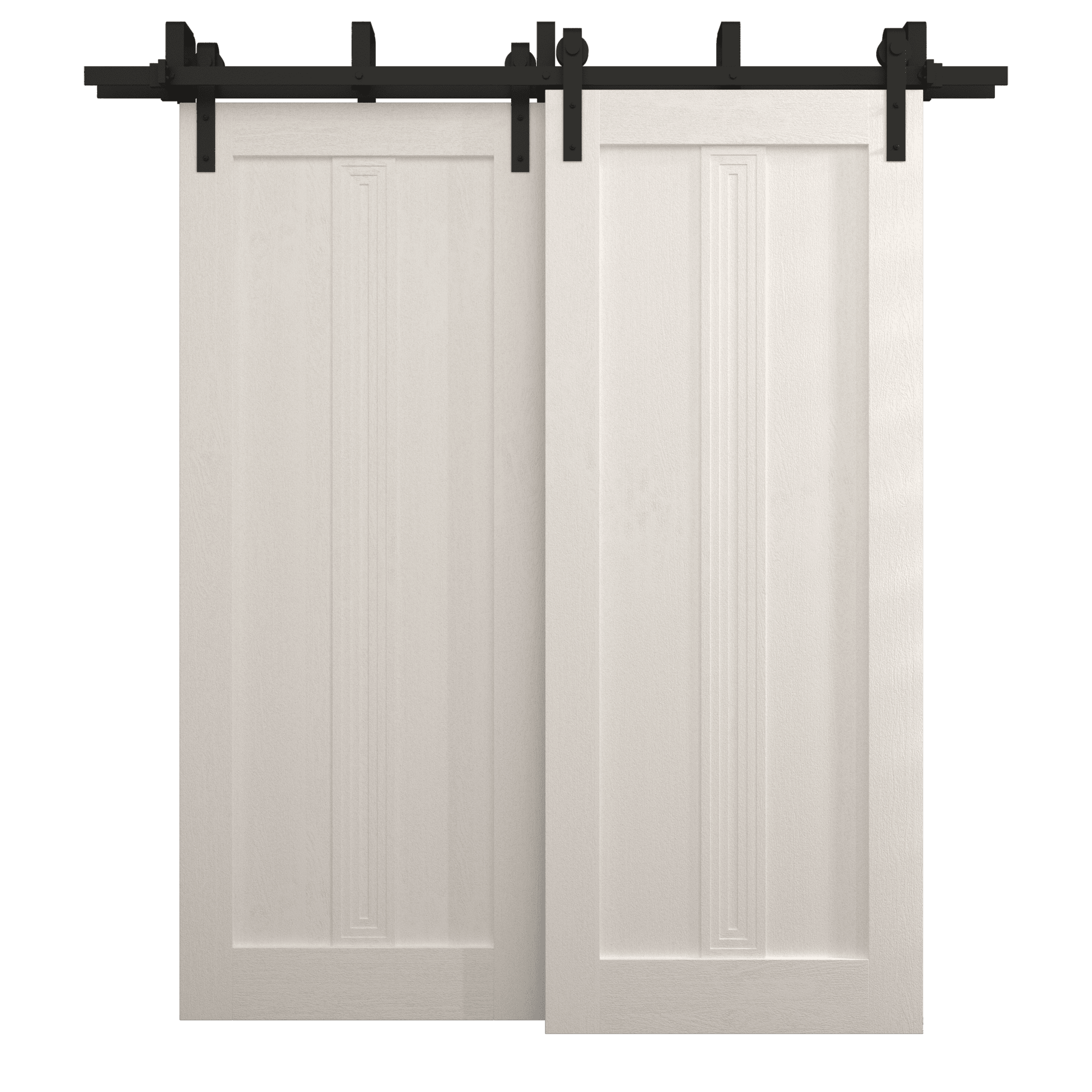 Sliding Closet Barn Bypass Doors 48 x 96 inches | Ego 5006 Painted ...
