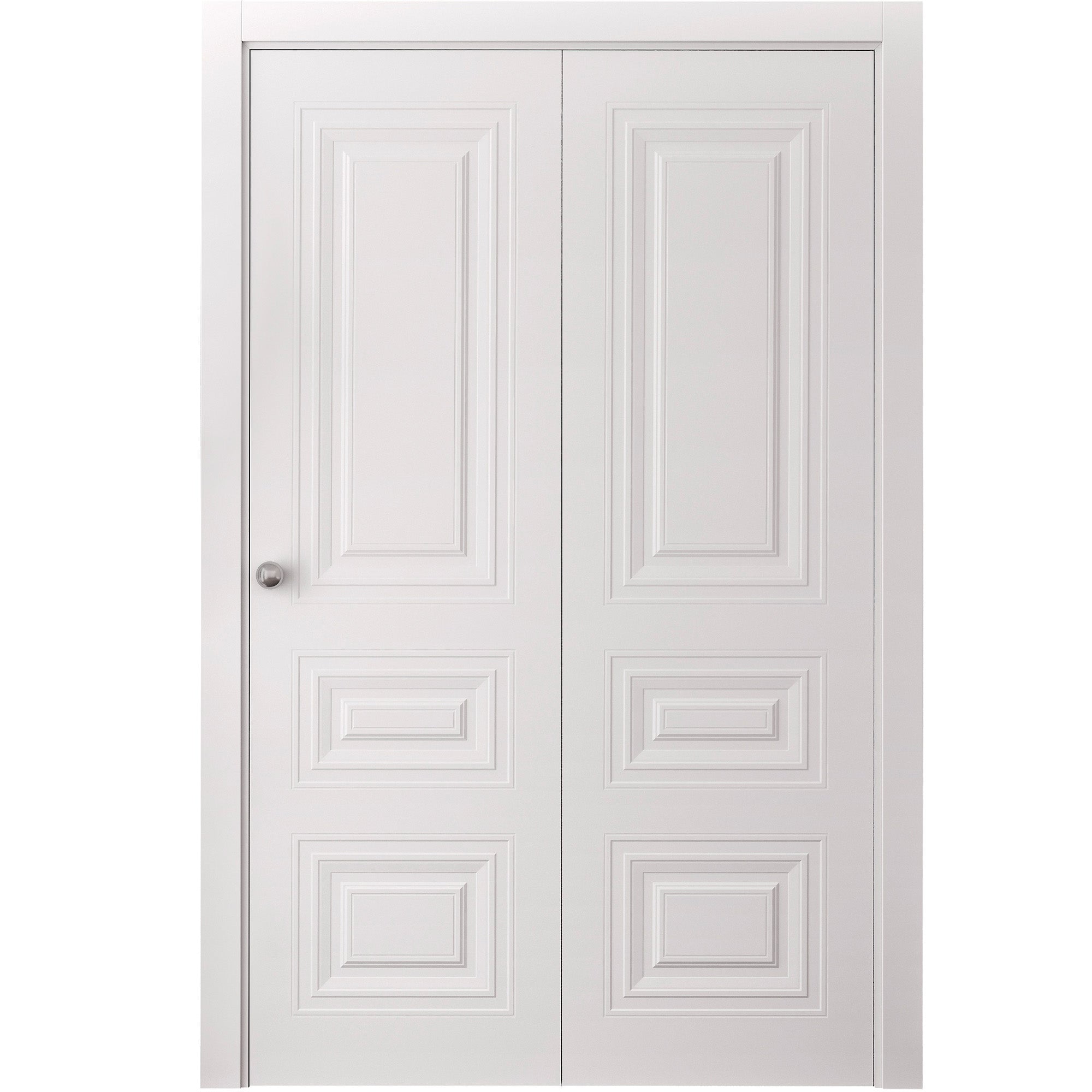 Sliding Closet Bi-fold Doors 60 x 84 inches | SELECT 3329 White ...