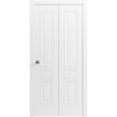 Sliding Closet Bi-fold Doors | Mela 7001 White Silk - Walmart.com