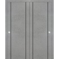Sliding Closet Bypass Doors 72 x 80 with hardware - Walmart.com