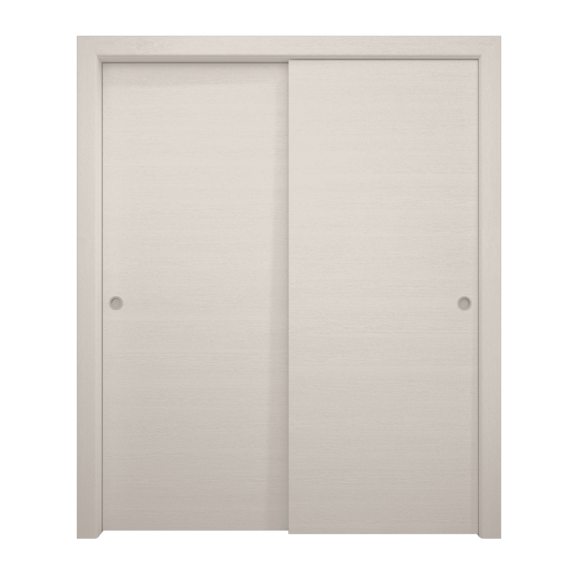 Sliding Closet Bypass Doors 60 x 96 inches | Ego 5000 Painted White Oak ...