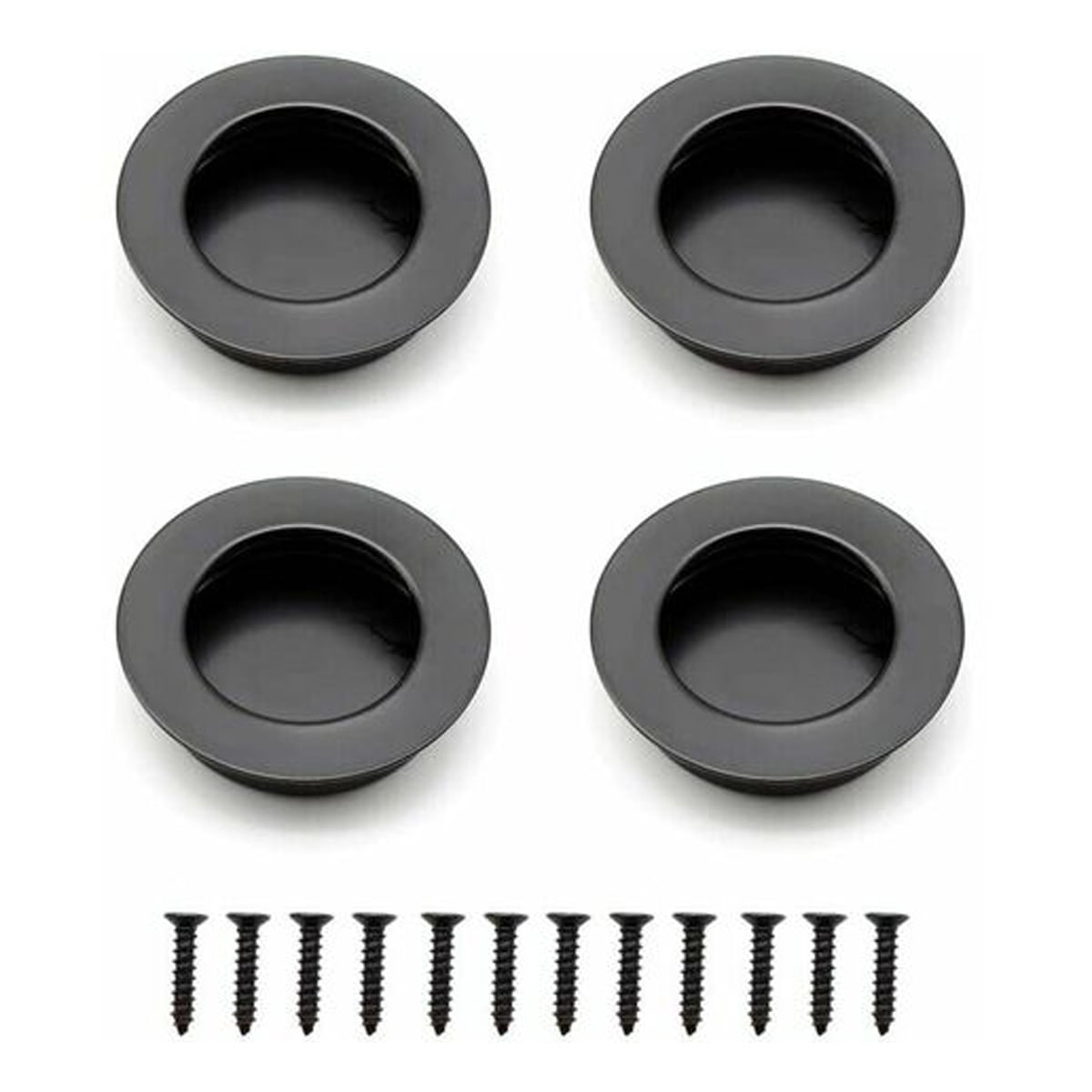 Sliding Closet Door Handles, Stainless Steel Barn Door Finger Pull with ...