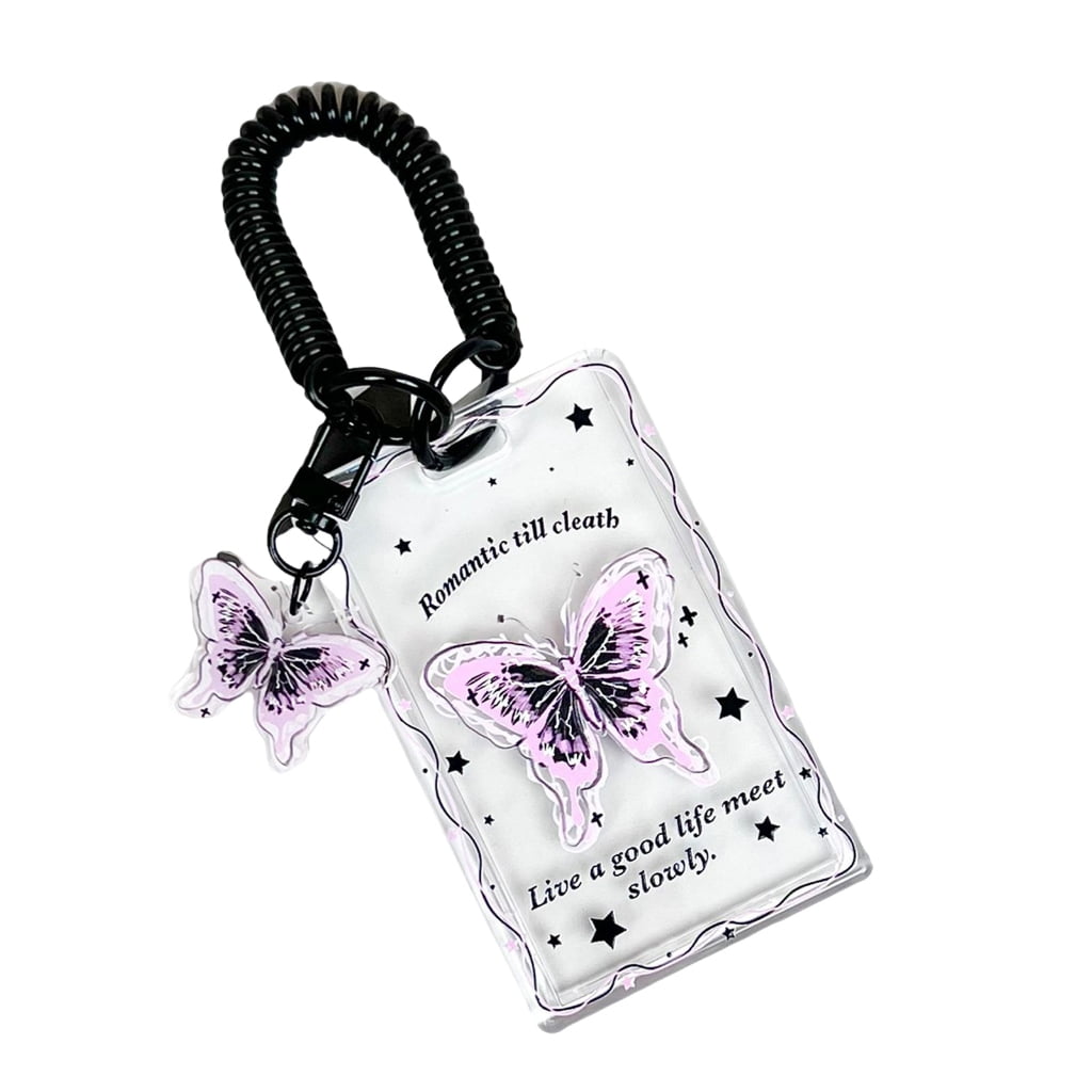 Sliding Closure Card Sleeve Clear Card Holder Sleeve Card Protector ...