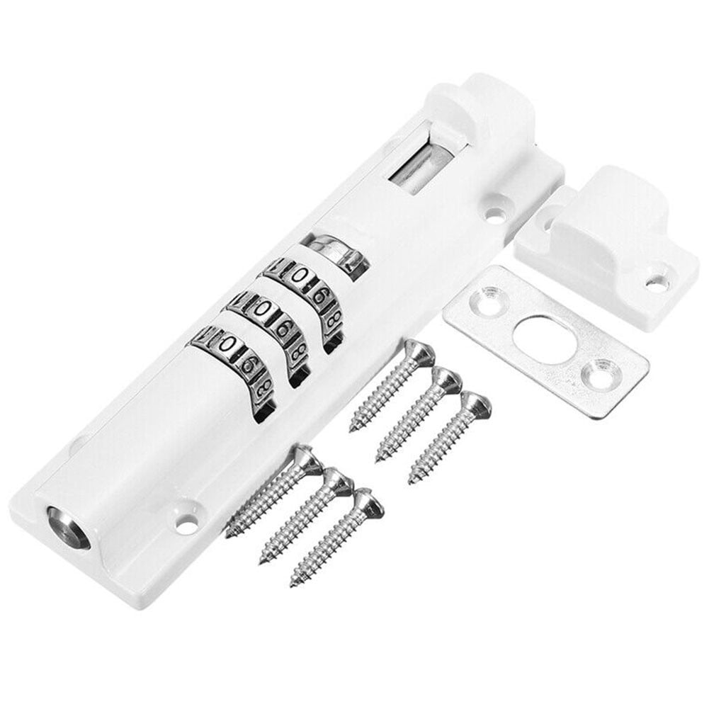 Sliding Combination Code Lock for Gates, Cabinets, Garages, and Sheds ...