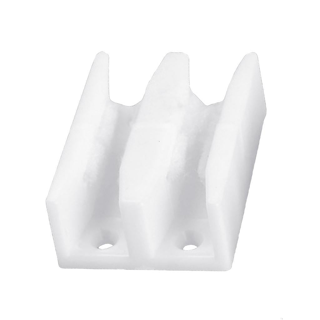 Plastic Shower Door Track Guide Bottom Sliding Glass Replacement Parts ...