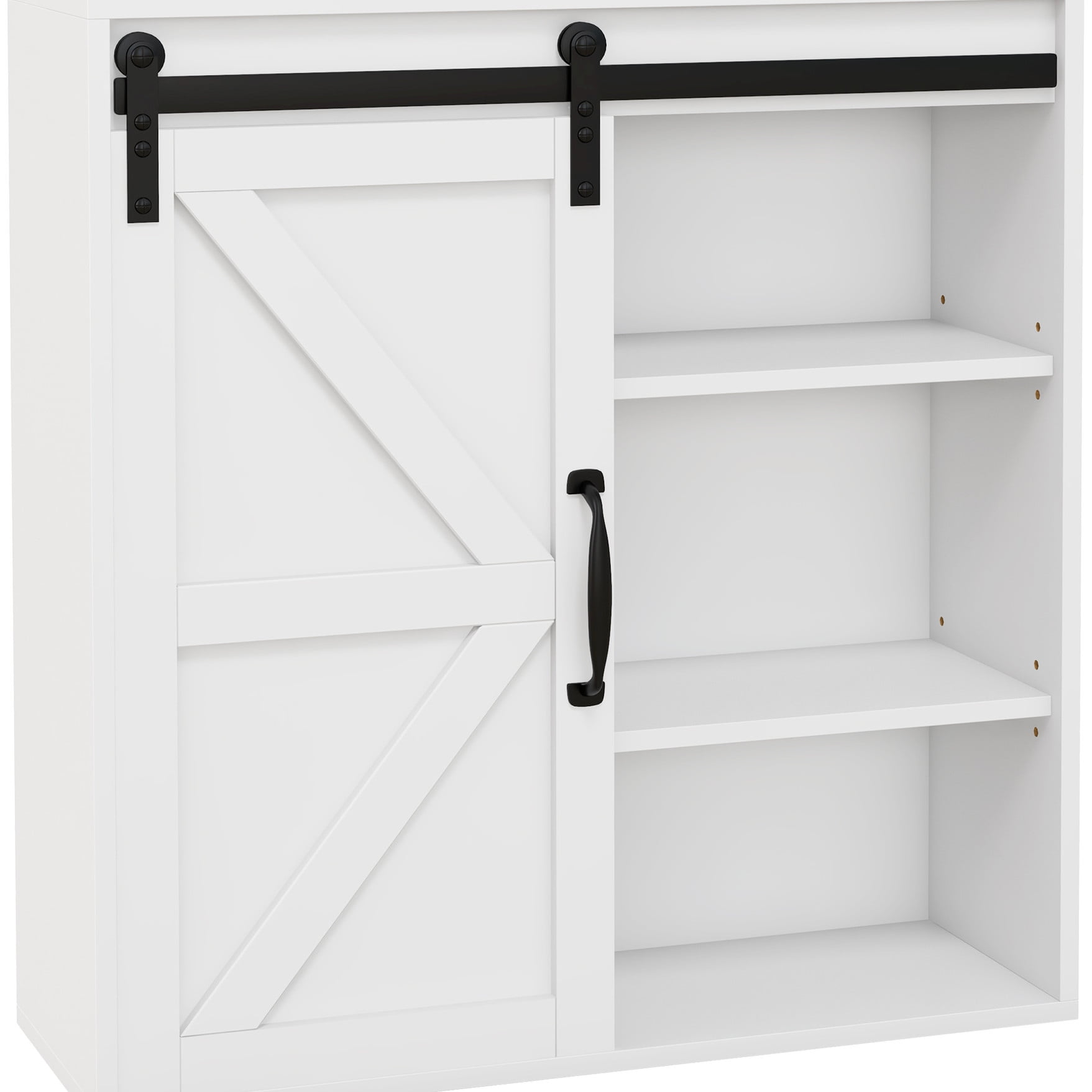Sliding Door & Height Flexibility - Over the Toilet Storage Unit ...