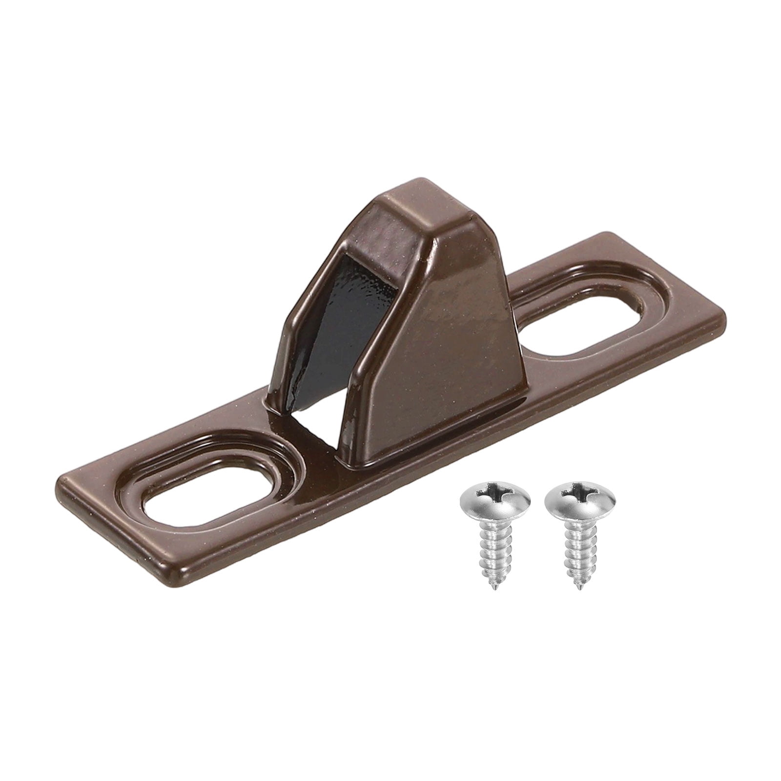 Sliding Door Keeper, 2.07"x0.55" Zinc Alloy Sliding Door Lock, Brown ...