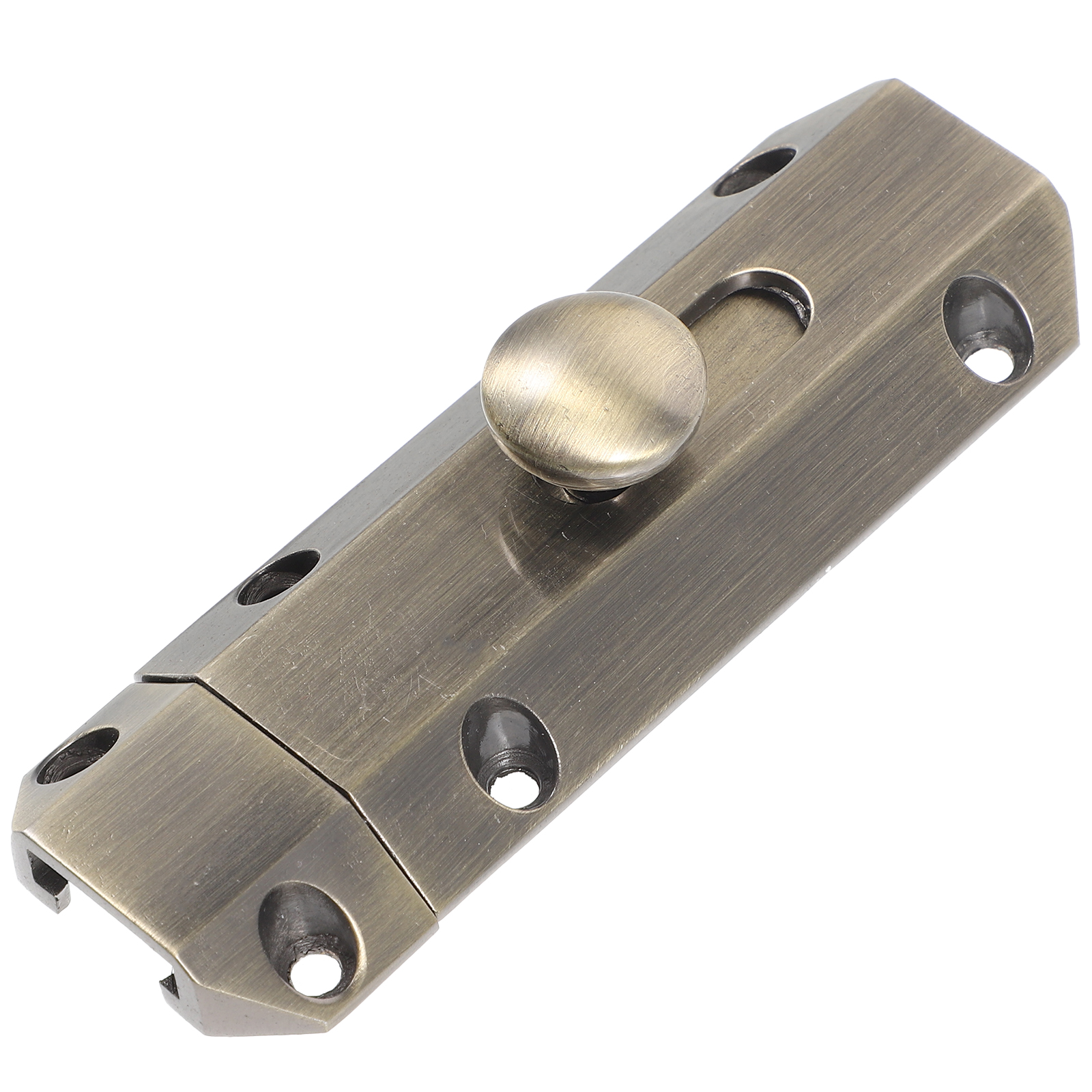 Sliding Door Latch Bronze Knocker Lock for Bedroom Indoor Mortise Doors ...