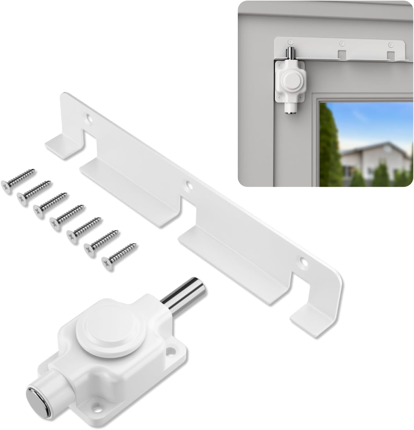 Sliding Door Lock | Sliding Glass Door Lock for Child Safety, Pet ...