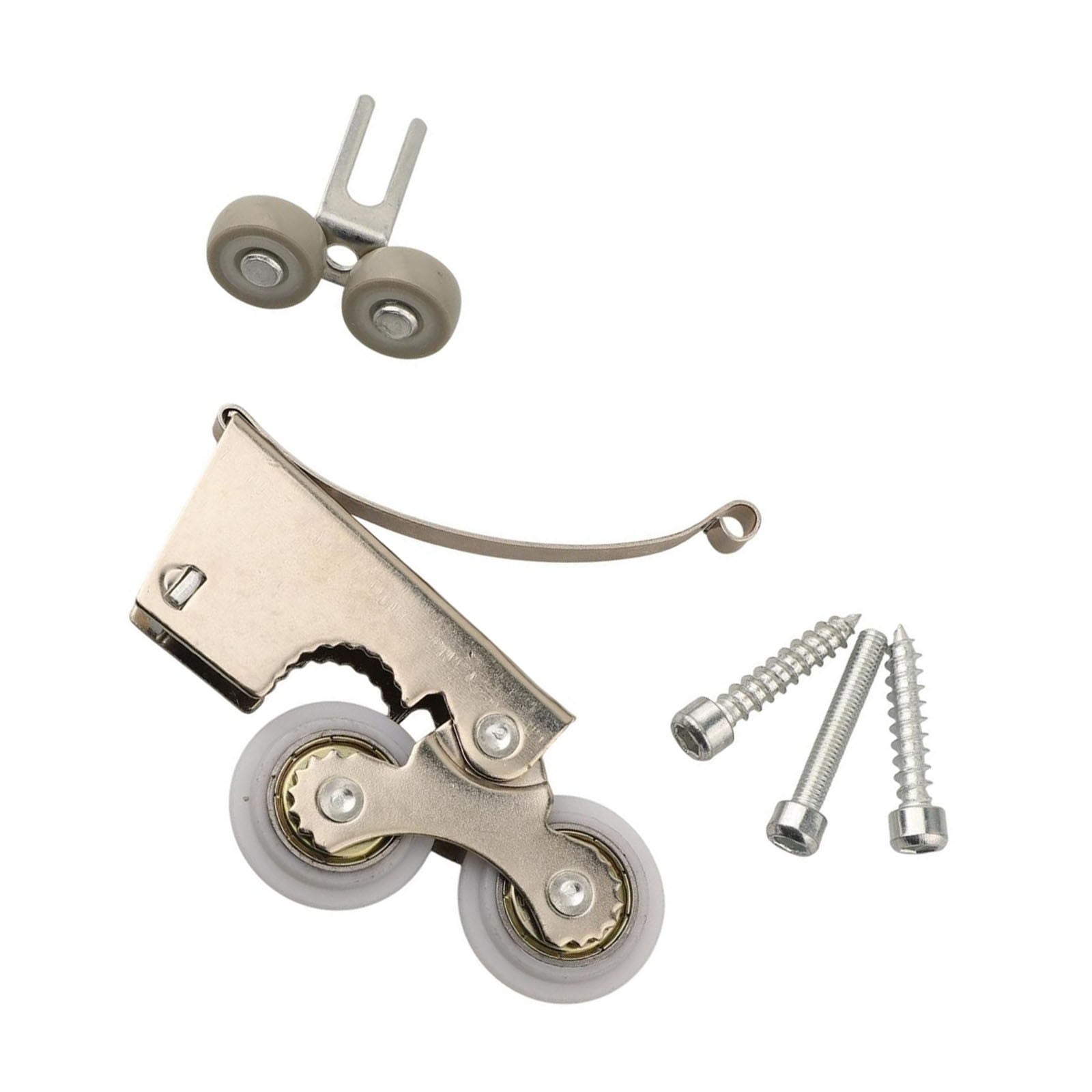 Sliding Door Roller Double Wheel Wardrobe Door Pulley Roller Silent ...