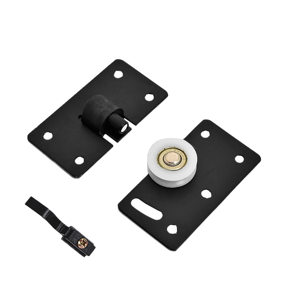 Sliding Door Roller Mute Nylon Wheels Gear Track Kits, 30mm Furniture ...