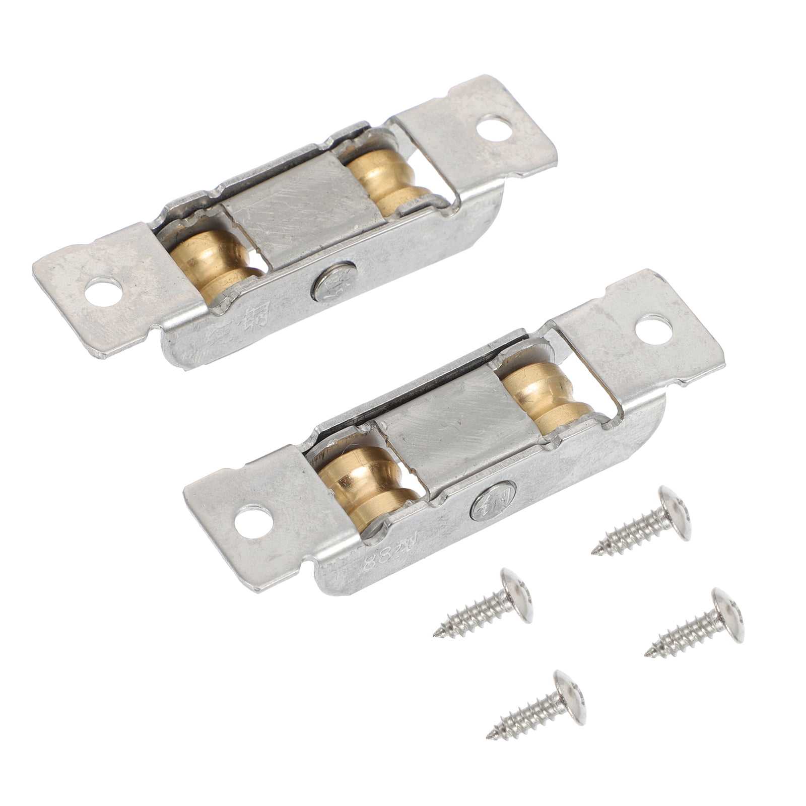 Sliding Door Rollers Steel Window Pulley Scroll Wheel Cupboard Silent ...