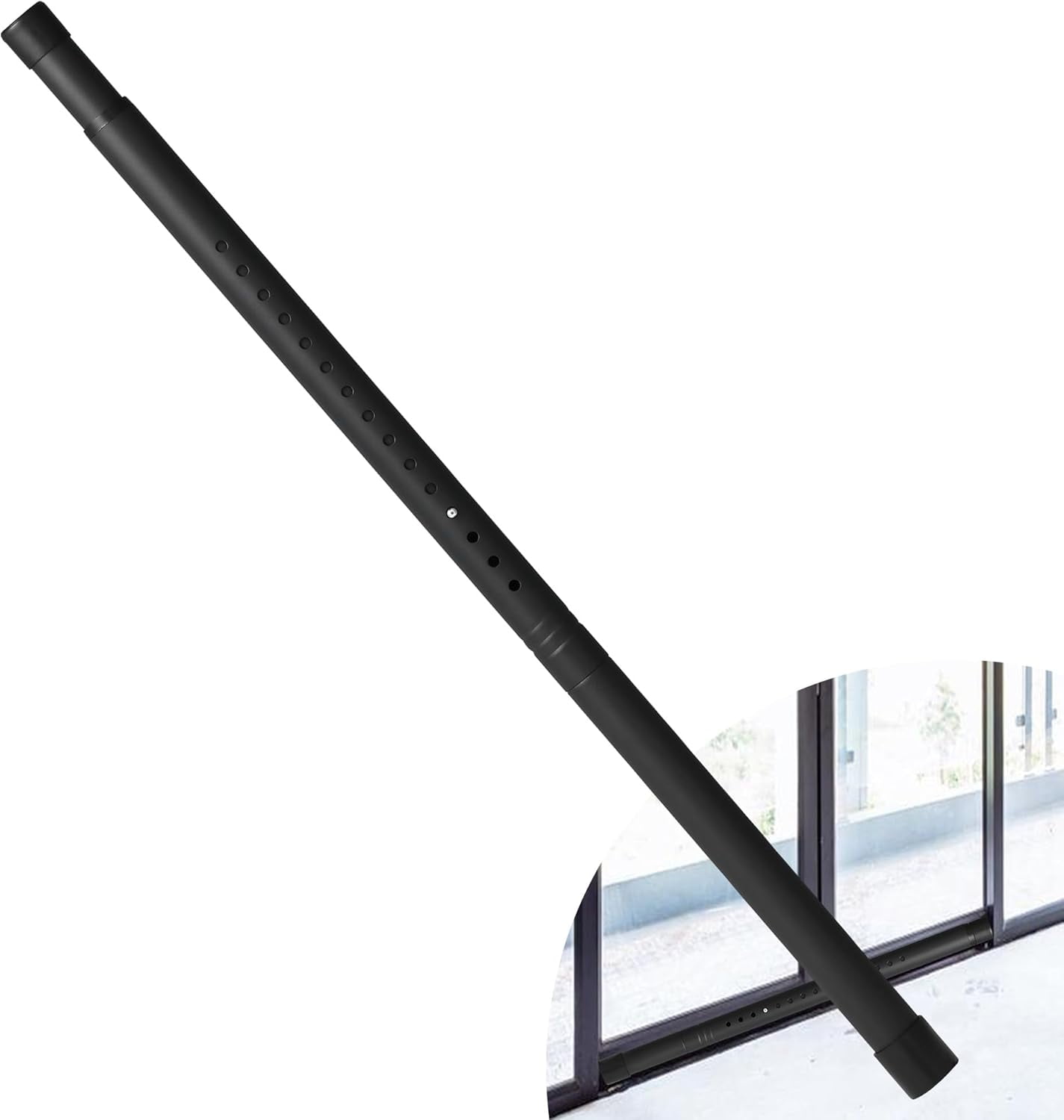 Sliding Door Security Bar, 17.1-40 inches Adjustable Sliding Glass ...