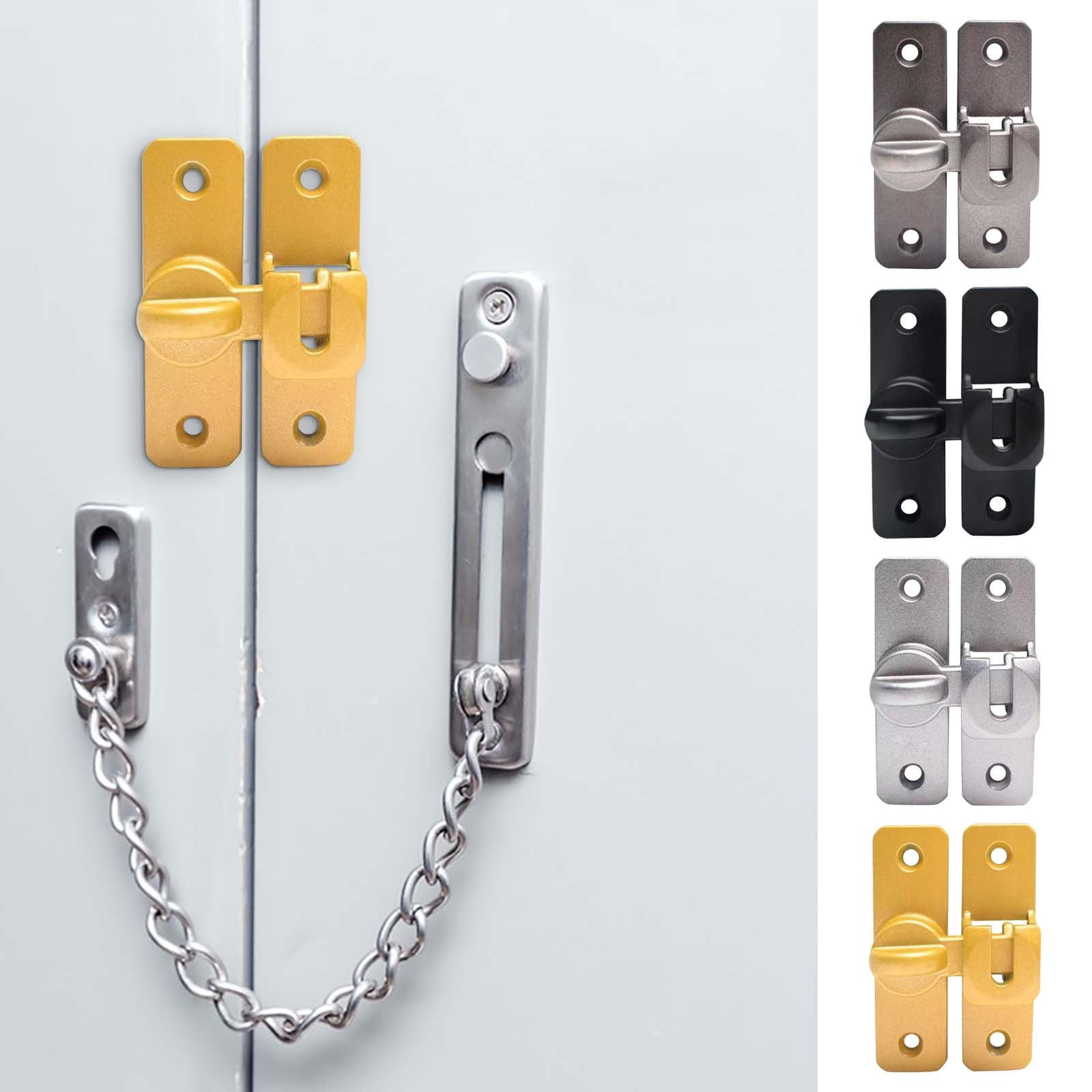 Sliding Door Security Lock, Heavy-Duty Door Pin, Quick Release ...