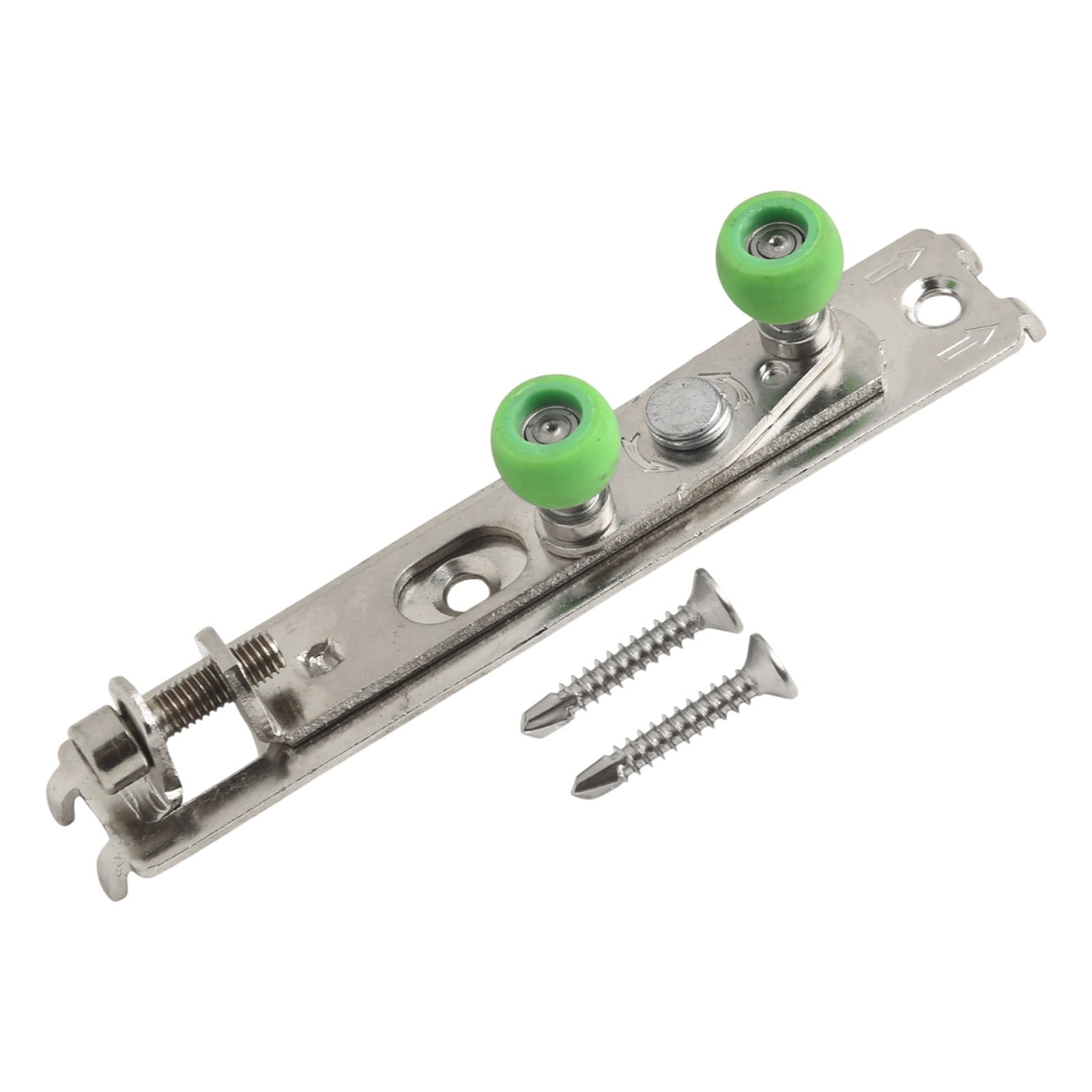 Sliding Door Slides Rails Floor Guide 1-Way Positioning Wheel Aluminum ...